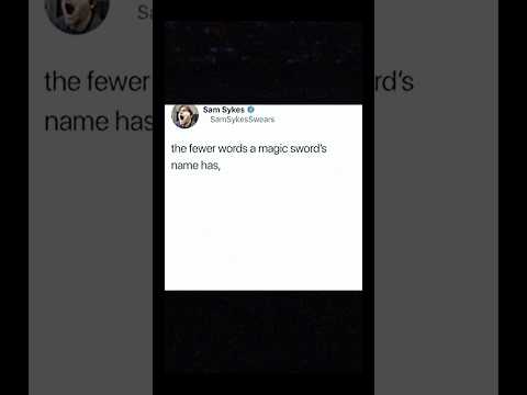 Dont tell me the meaning #shorts #meme #sword #voiceover #voiceactor #memes #vo #va #wizard #magic