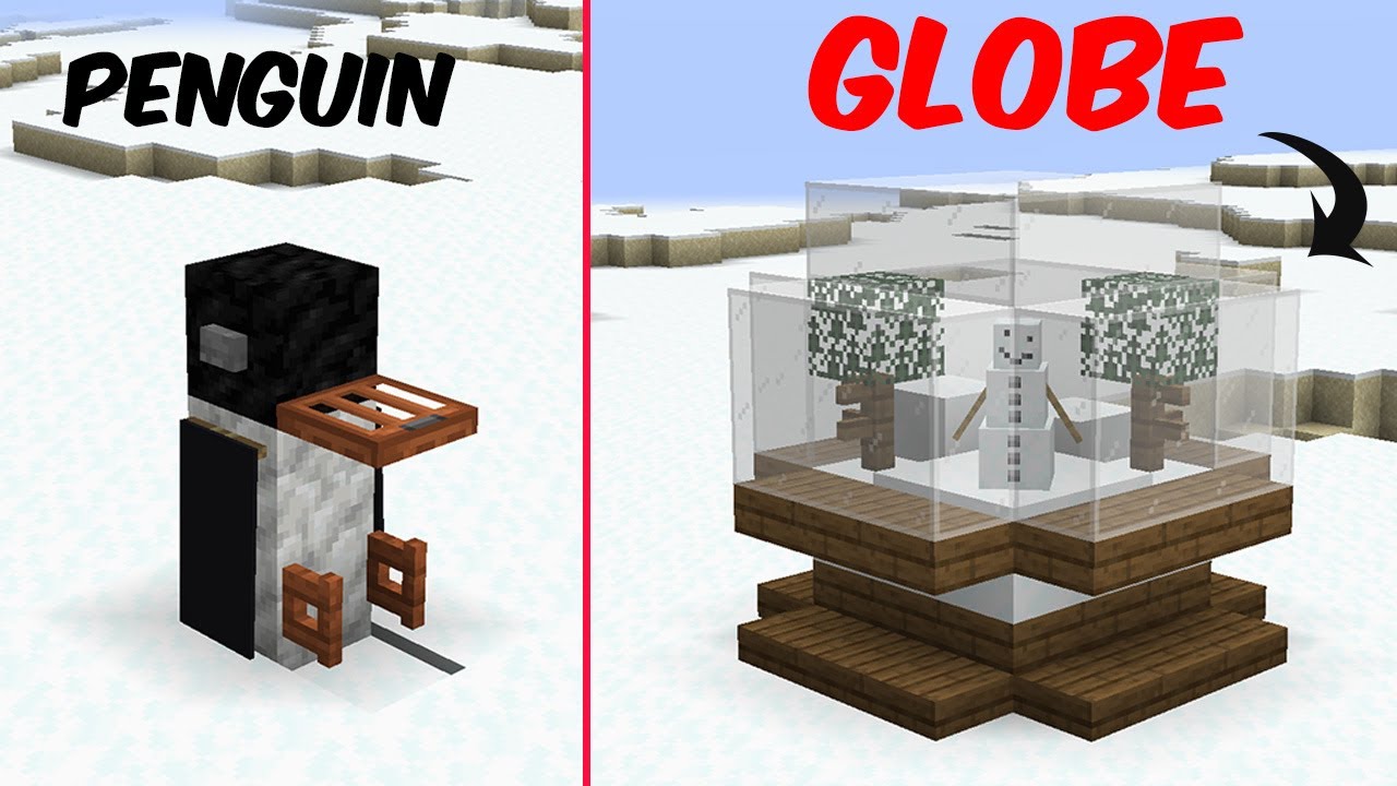 Minecraft: 7 Winter Build Hacks You Didn`t Know! - Minecraft Builders
