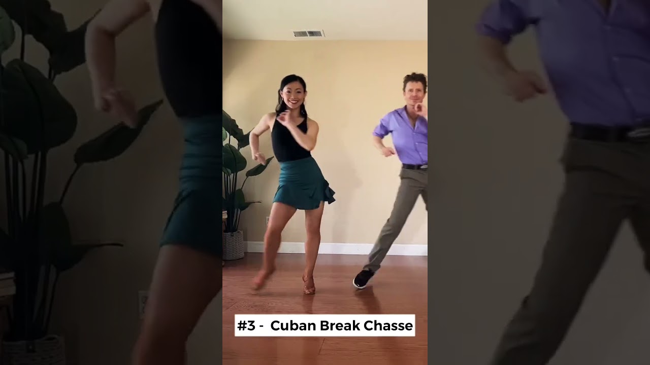 Easy to learn 4 Cha Cha Basic Steps #dancetutorial #practice