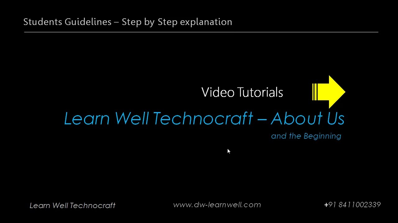 1. About US - Learn Well Technocraft