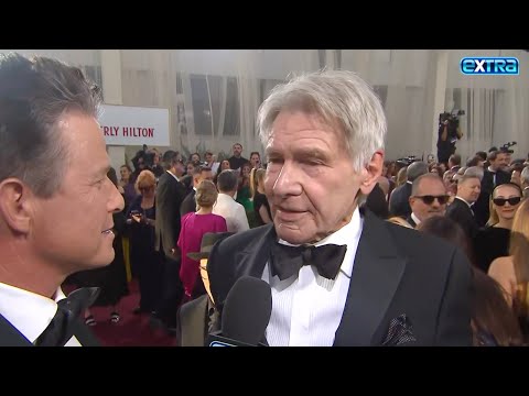 Harrison Ford REVEALS He Met Wife Calista Flockhart at Golden Globes (Exclusive)