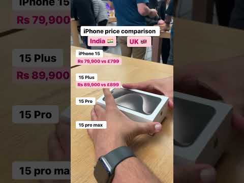 iPhone 15 price India vs UK 🇬🇧 , how to buy iPhone at discounted or cheaper prices and from where?