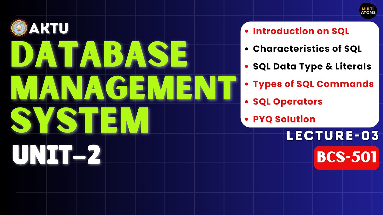 Understanding SQL: Key Concepts and Characteristics | Galaxy.ai