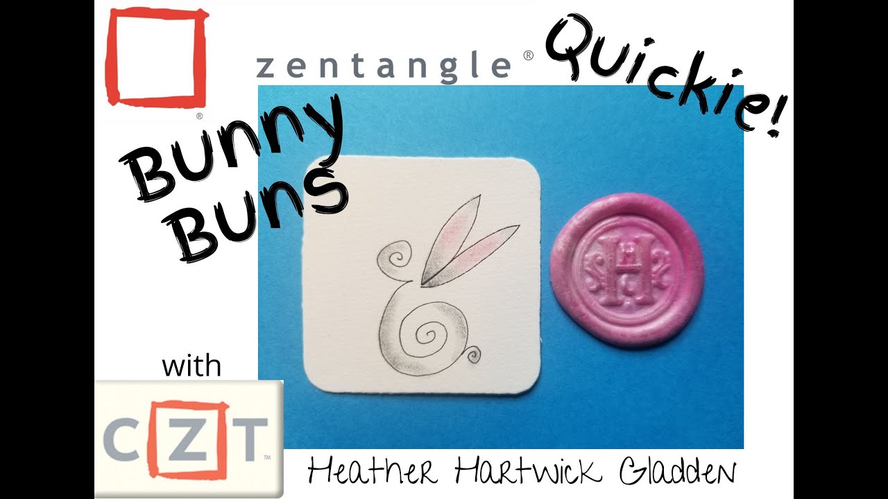 Bunny Buns | Zentangle® Quickie