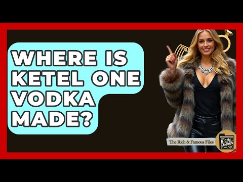 Where Is Ketel One Vodka Made? - The Rich And Famous Files
