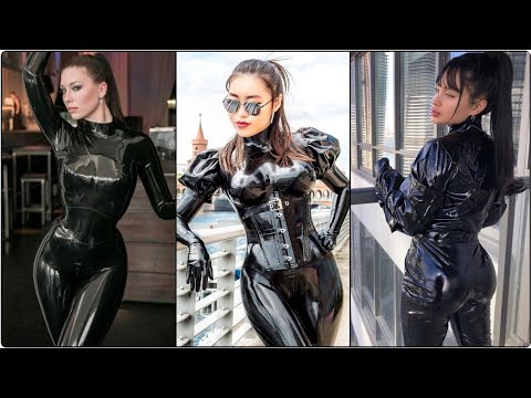 Cutest and most beautiful latex outfits for women