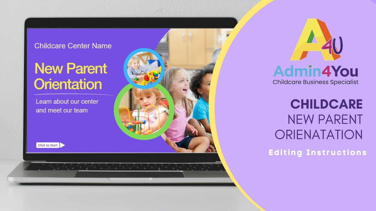 Customizing the New Parent Orientation PowerPoint Presentation