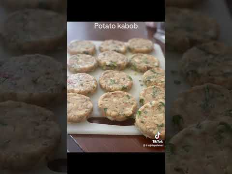 Potatoes kabobs another name is cutlets. Can be eaten alone with raita or with any dish as a side.