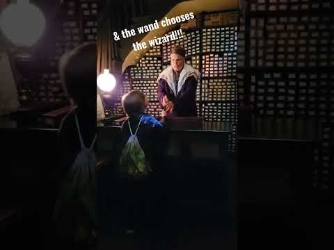 Olivander's Wand Shop Wizarding World Interactive Experience | Universal Studios Vacation