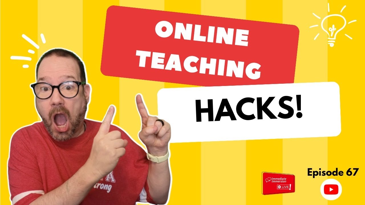 Online Teaching Hack: Adapting Comprehensible Input for Virtual Classrooms