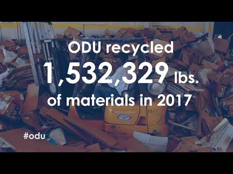 Get to Know ODU: Recycling Campus