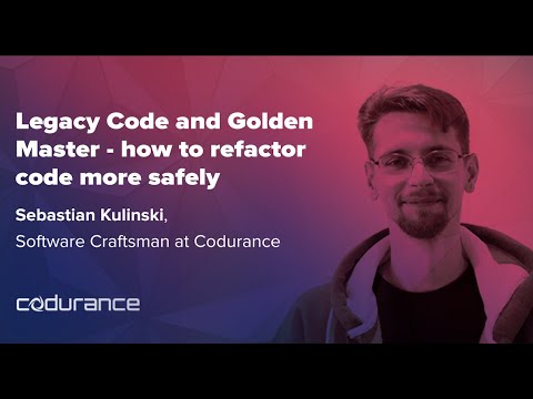 Legacy Code and Golden Master: How to refactor code more easily