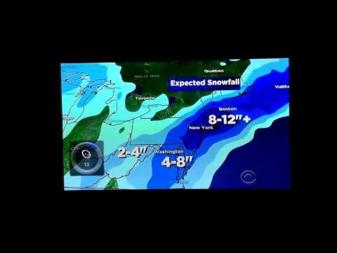 Eric Fisher meteorologist for CBS/WBZ actually says it's all about the "Big Dick"
