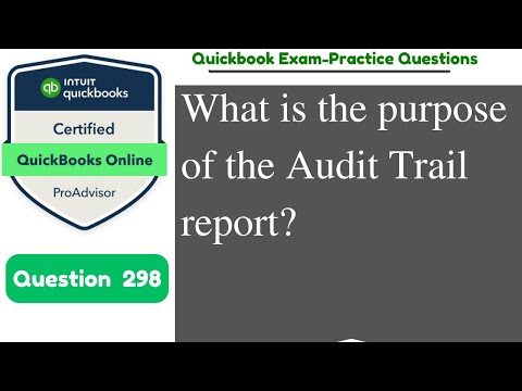 What is the purpose of the Audit Trail report?