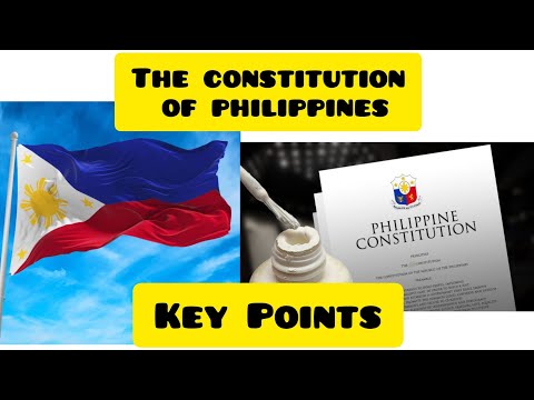 The Constitution Of Philippines Salient Features