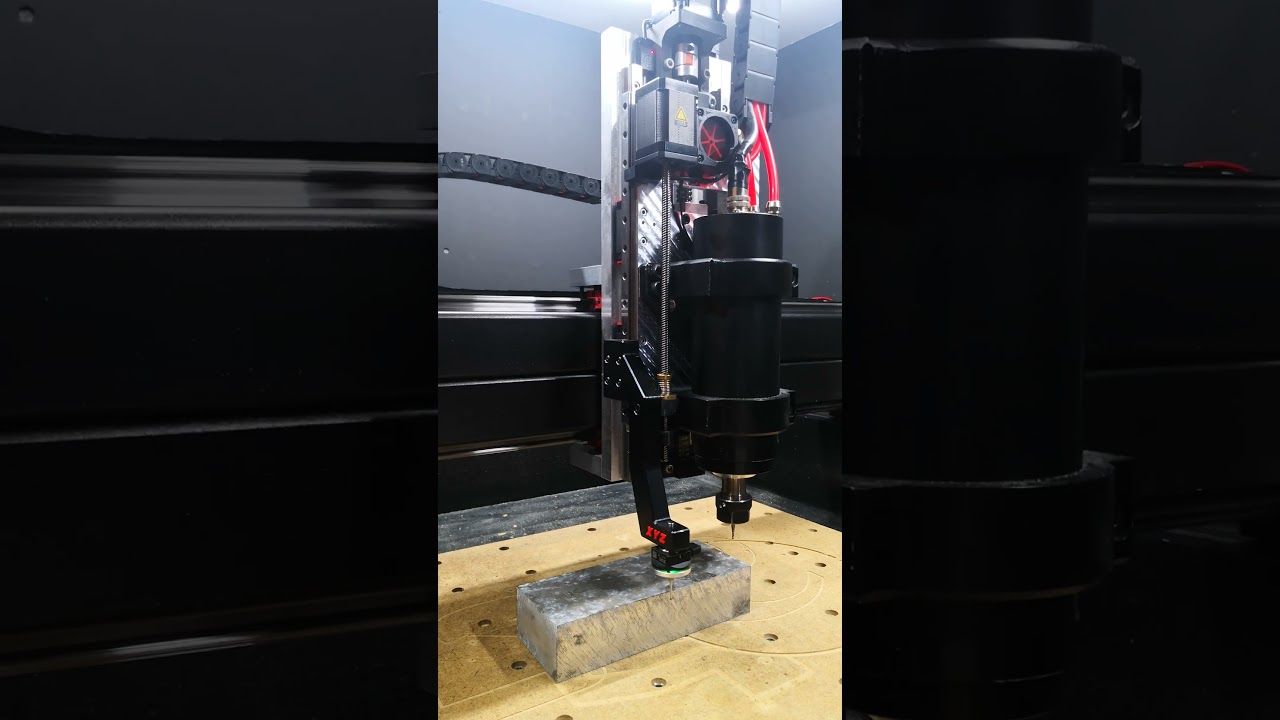 DIY CNC - UCCNC 3D Touch Probe Testing