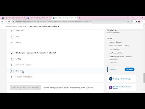 Salesforce Admin Quick Look | Salesforce Trailhead |