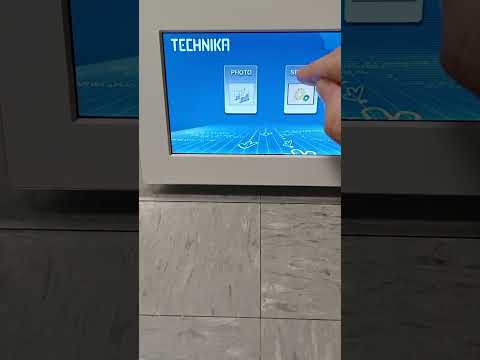 How to Set the Slide Show Time on Technika DPF-A7 Digital Photo Frame #digitalphotoframe #shorts