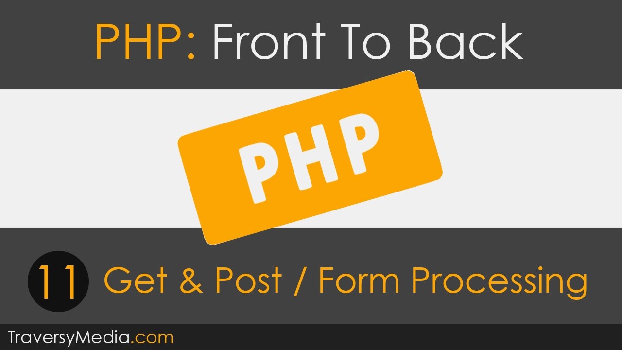 PHP Front To Back [Part 11] - Get & Post Tutorial