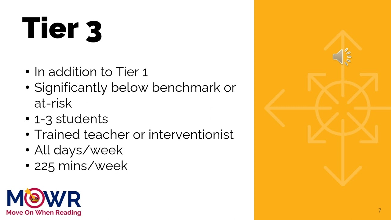 Entering the MOWR School Literacy Plan – Intervention Reading Program