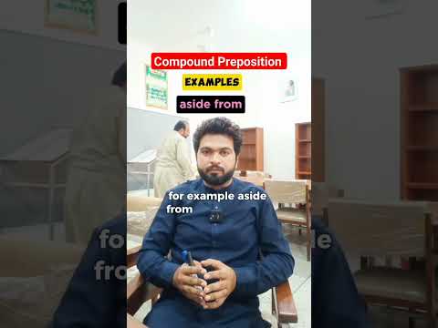What is Compound Preposition? #english #foryou #englishgrammar #compound #prepositions #easyenglish
