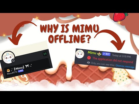 ୨୧ WHY IS MIMU BOT OFFLINE? | WHAT TO DO | 2023