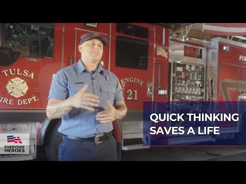Tulsa Firefighter A.J. Morrison's Quick Thinking Saves A Life ...