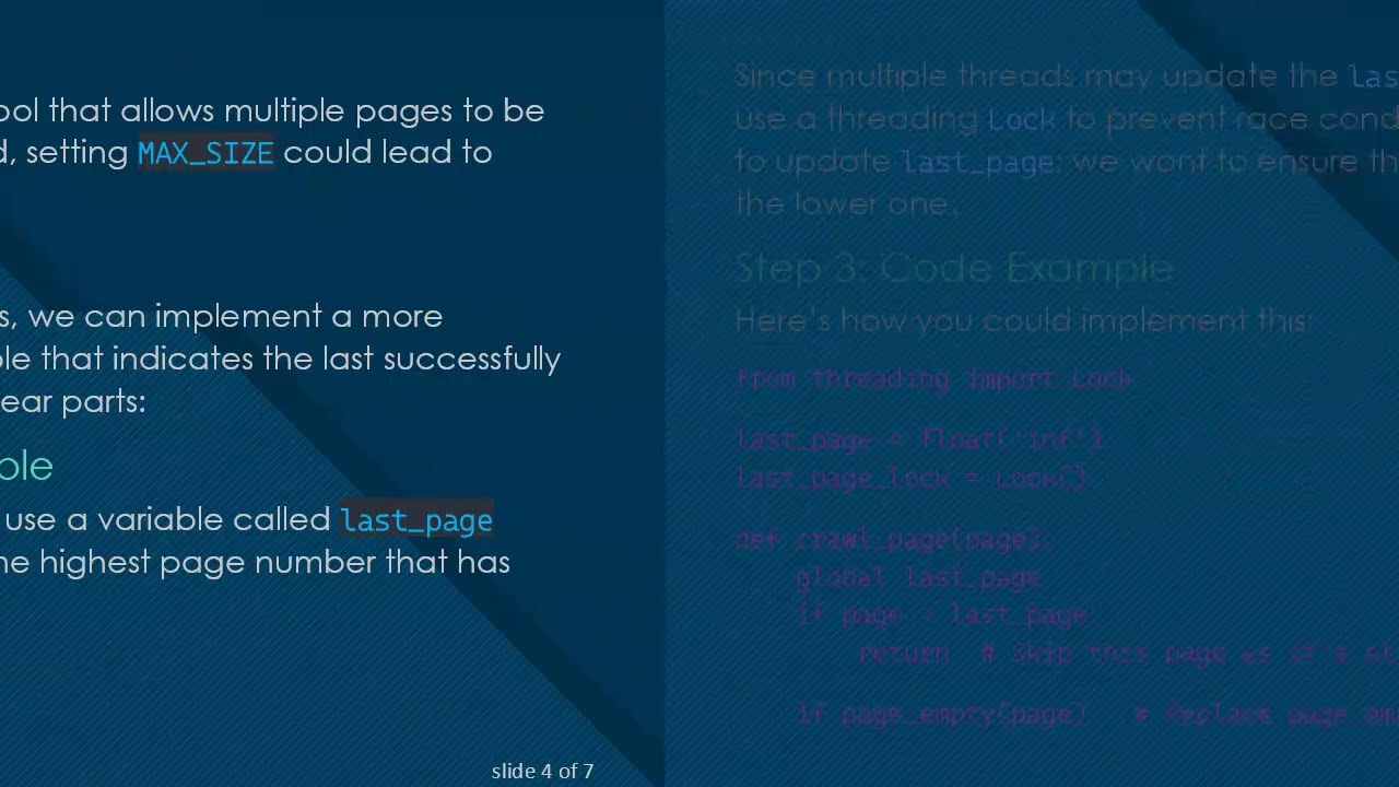 Building a Python Multithreading Crawler for Websites of Unknown Size