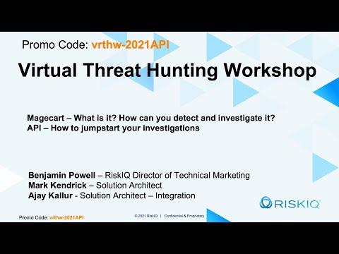 RiskIQ THW - Jumpstart investigations with PassiveTotal API