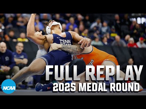 2025 NCAA wrestling championship medal round | FULL REPLAY