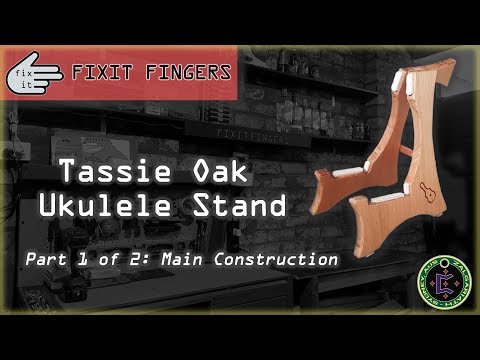 Making a Ukulele Stand - Part 1/2: Main Construction