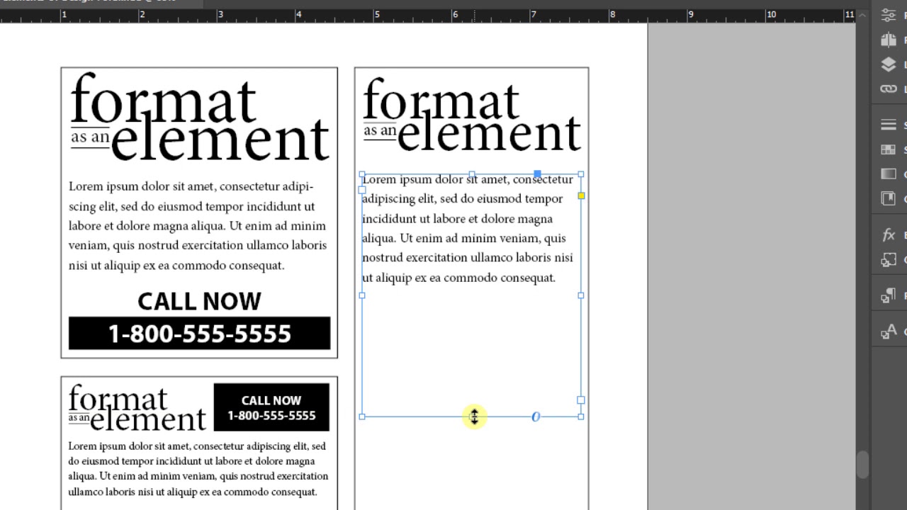 Workbook: Elements of Design - Format