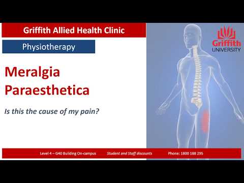 Physiotherapy for Meralgia Paraesthetica - Griffith Physiotherapy Clinic