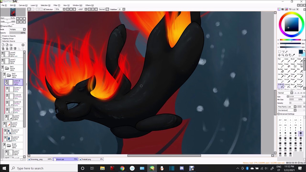Drowning - MLP Speedpaint [OC]