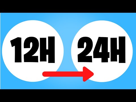How to Change Clock to 24h Format in Windows 10 (2025)