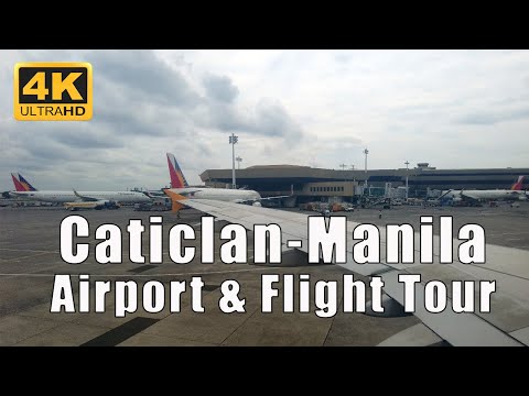 Boracay Airport to NAIA | Flight Tour 4K | Philippines | Julanders