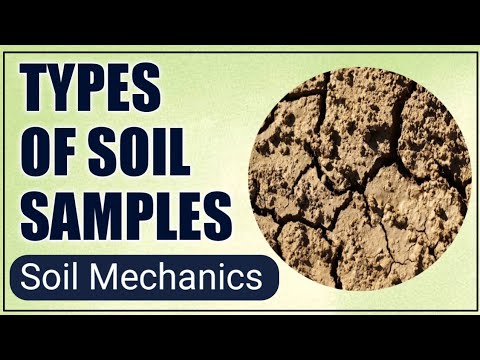 Types of Soil Samples|#civilengineering #soil_mechanics