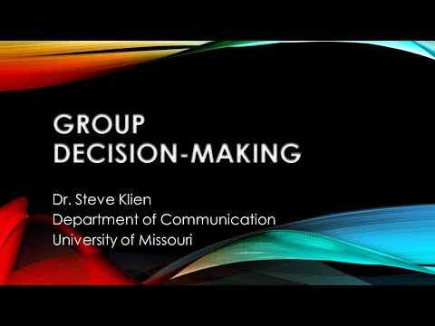Group Decision-Making