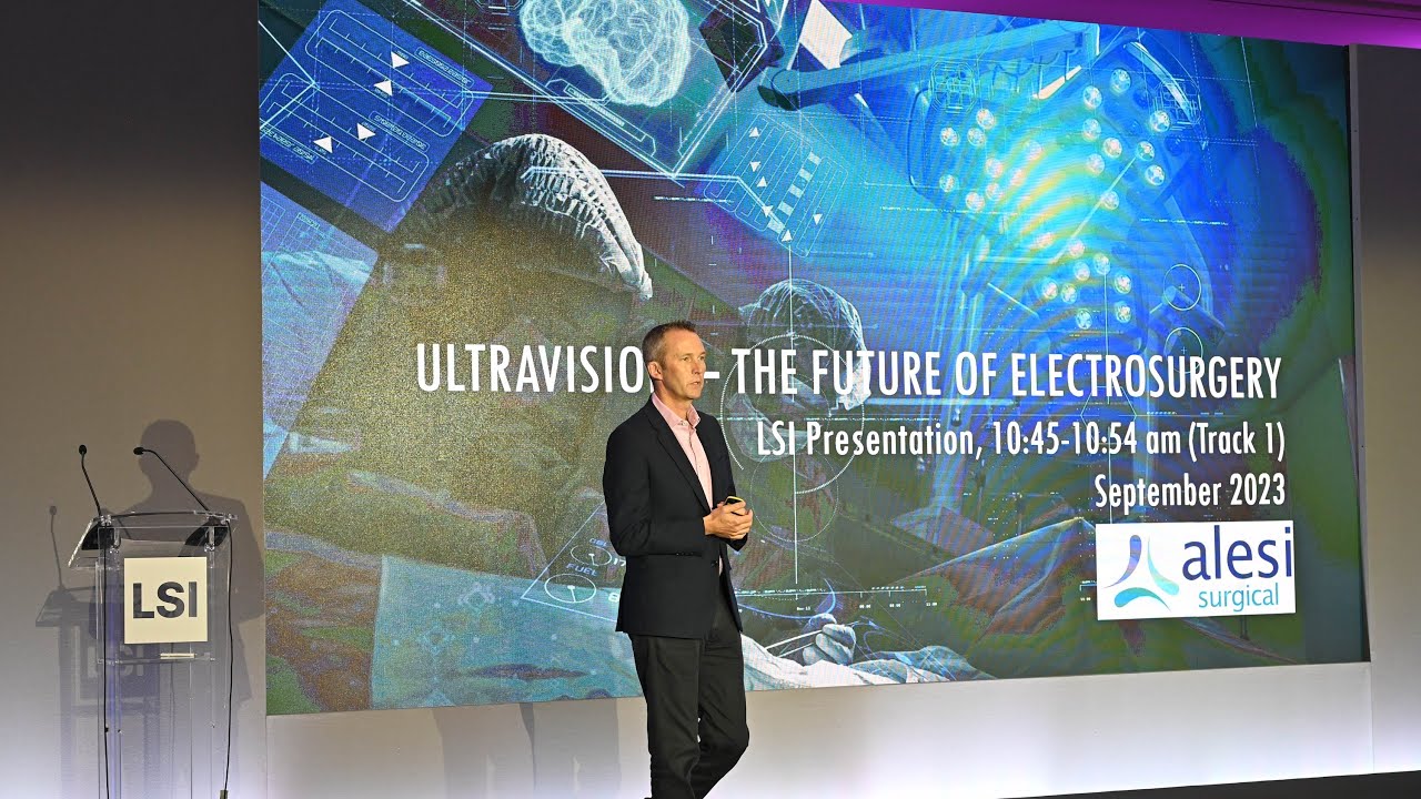 Dominic Griffiths Presents Alesi Surgical at LSI Europe '23 - Life ...