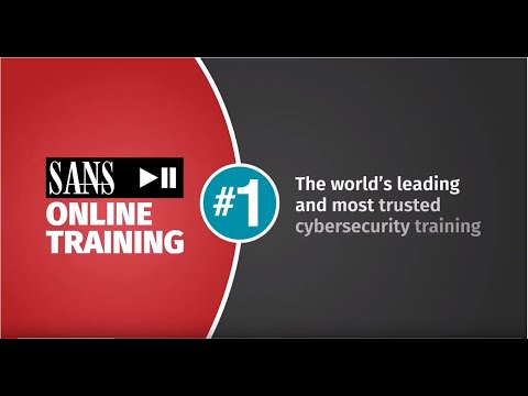 SANS Institute - Self Paced Online Training