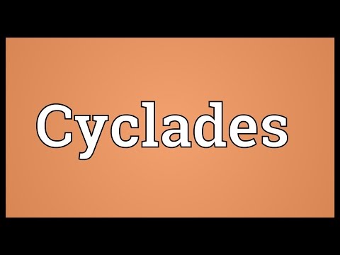 Cyclades Meaning