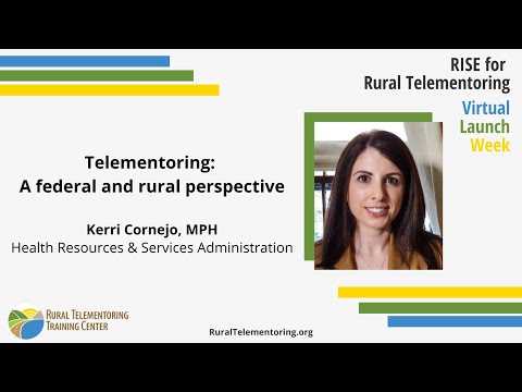 Telementoring: A federal and rural perspective