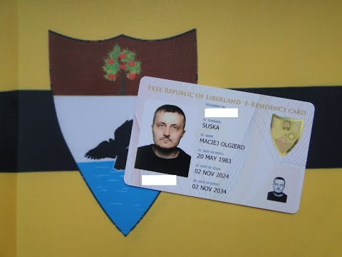 My Liberland e-Resident Card – Maciej Suska