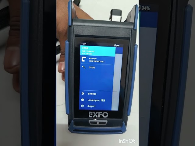 Optical Time Domain Reflectometers - Exfo MaxTester 720C access OTDR ...