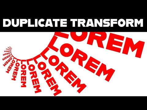 Photoshop Repeat Transform HOW TO