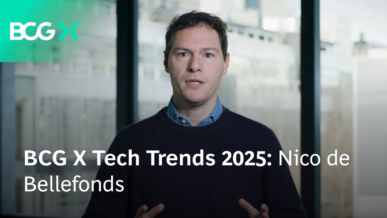BCG X Tech Trends 2025: Nico de Bellefonds