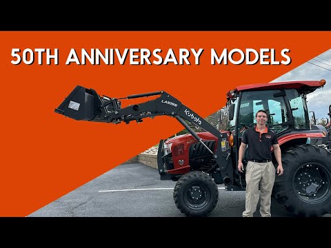 Kubota 50th Anniversary Models