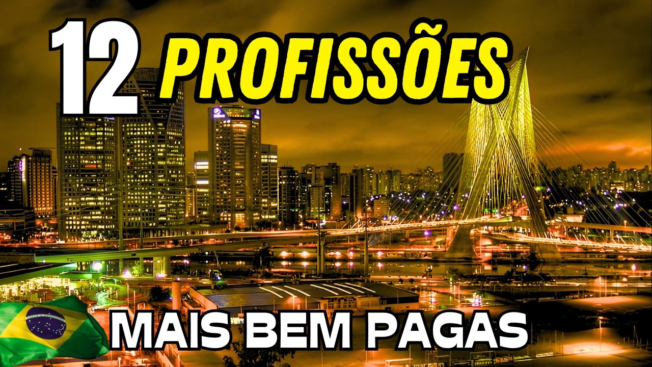 12 Professions with the HIGHEST SALARIES in Brazil 2026 🔥
