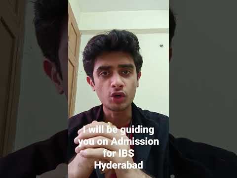 IBSAT, IBS business school Hyderabad. Lot of informational video on admissions process #business