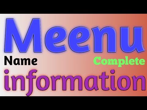 Meenu Name Meaning | Meenu Name Full Details | Meenu Naam Ki Rashi | The Secret of Name